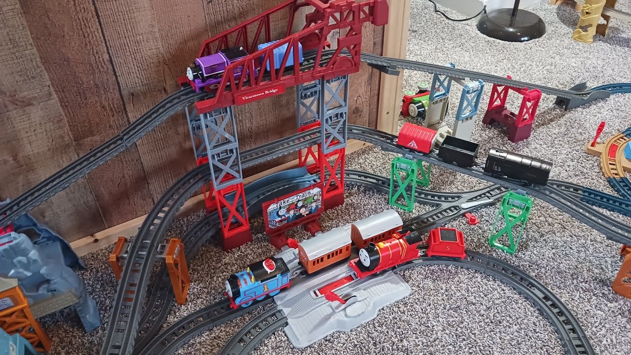 Layout #1 | Trackmaster Layout Running Session - YouTube