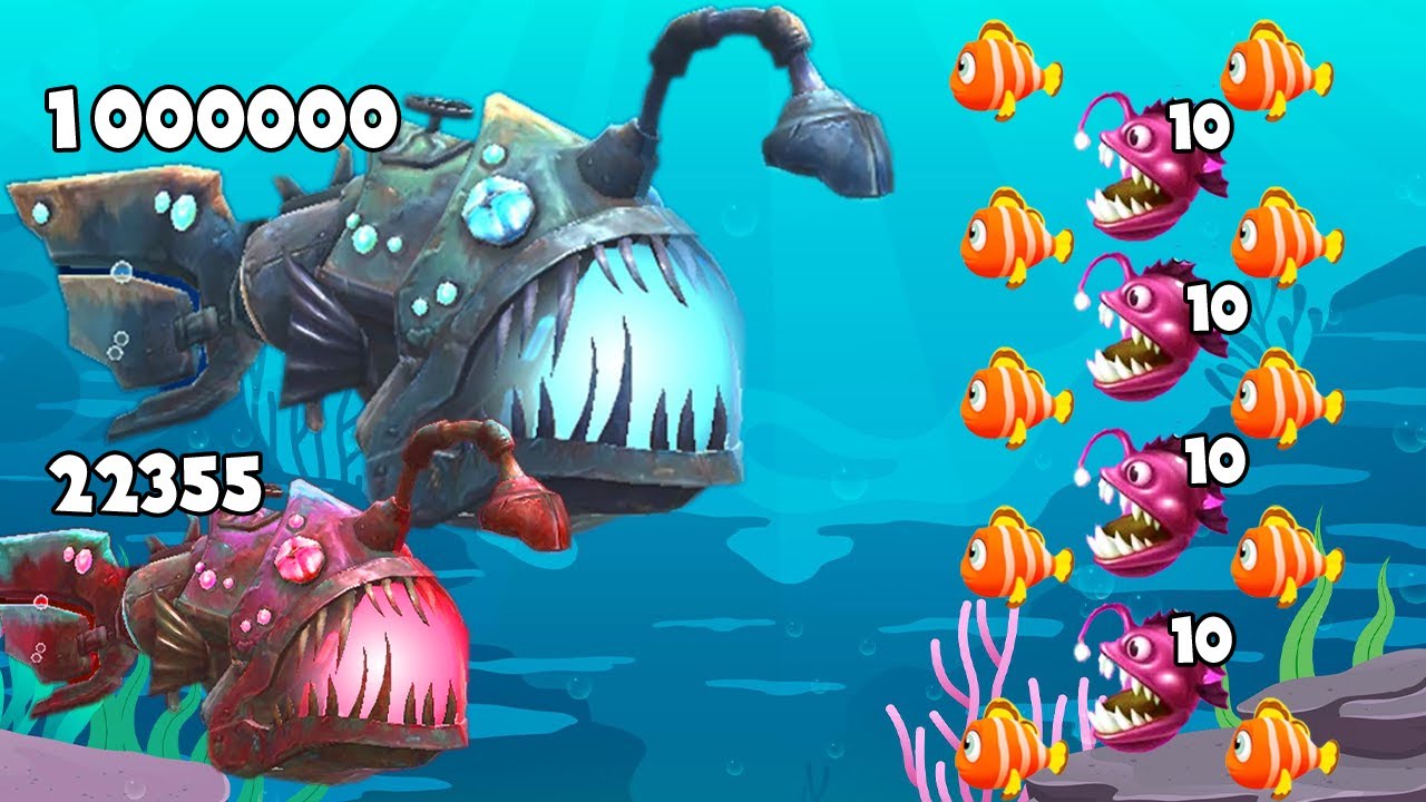Fish Royale - Hungry Sharks- All Levels Save The Fish Video Gameplay ...