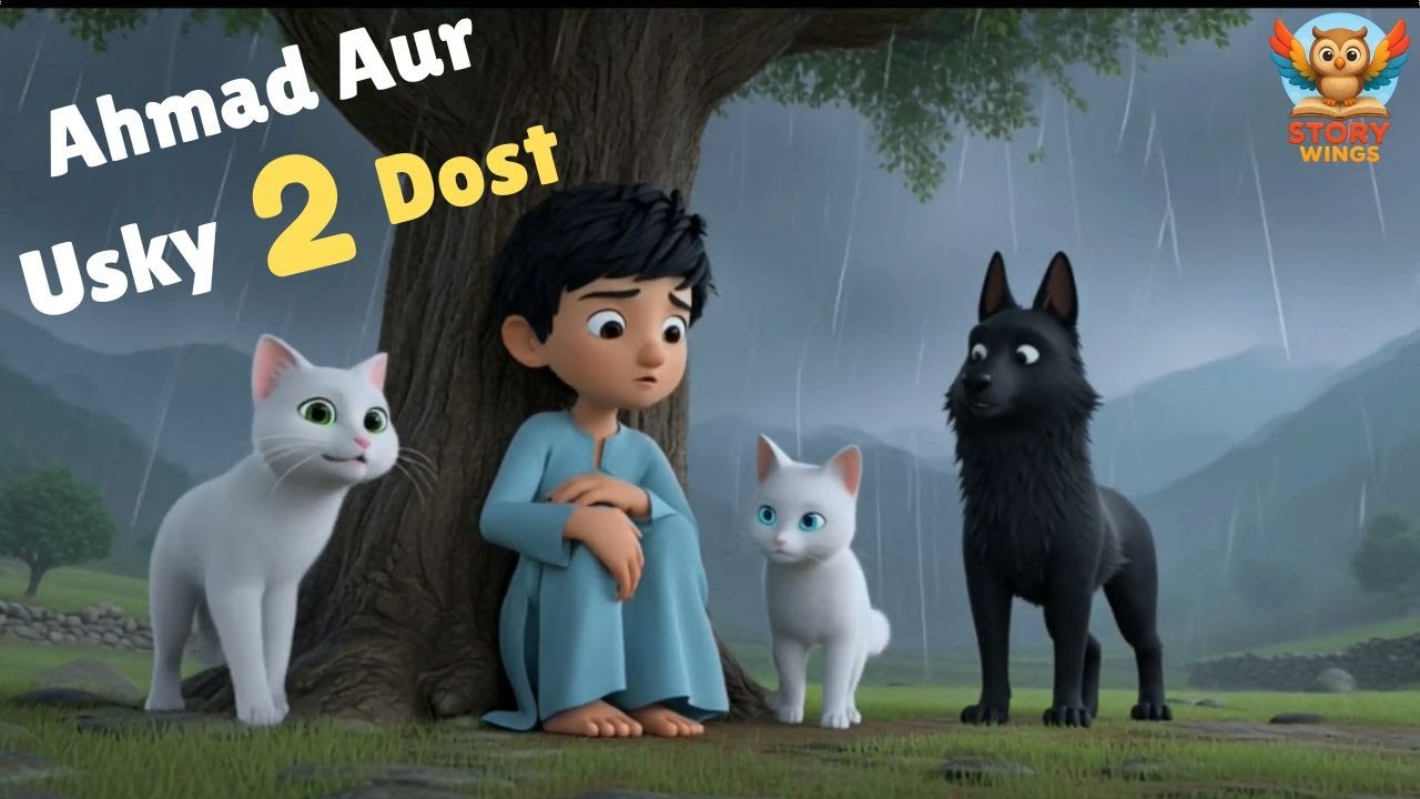 Ahmad Aur Uske Do Dost Mini Billi & Shero Kutta | Beautiful village ...