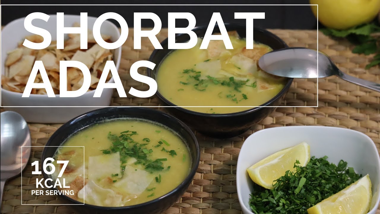 Lentil Soup (Shorbat Adas) - شوربة عدس - YouTube
