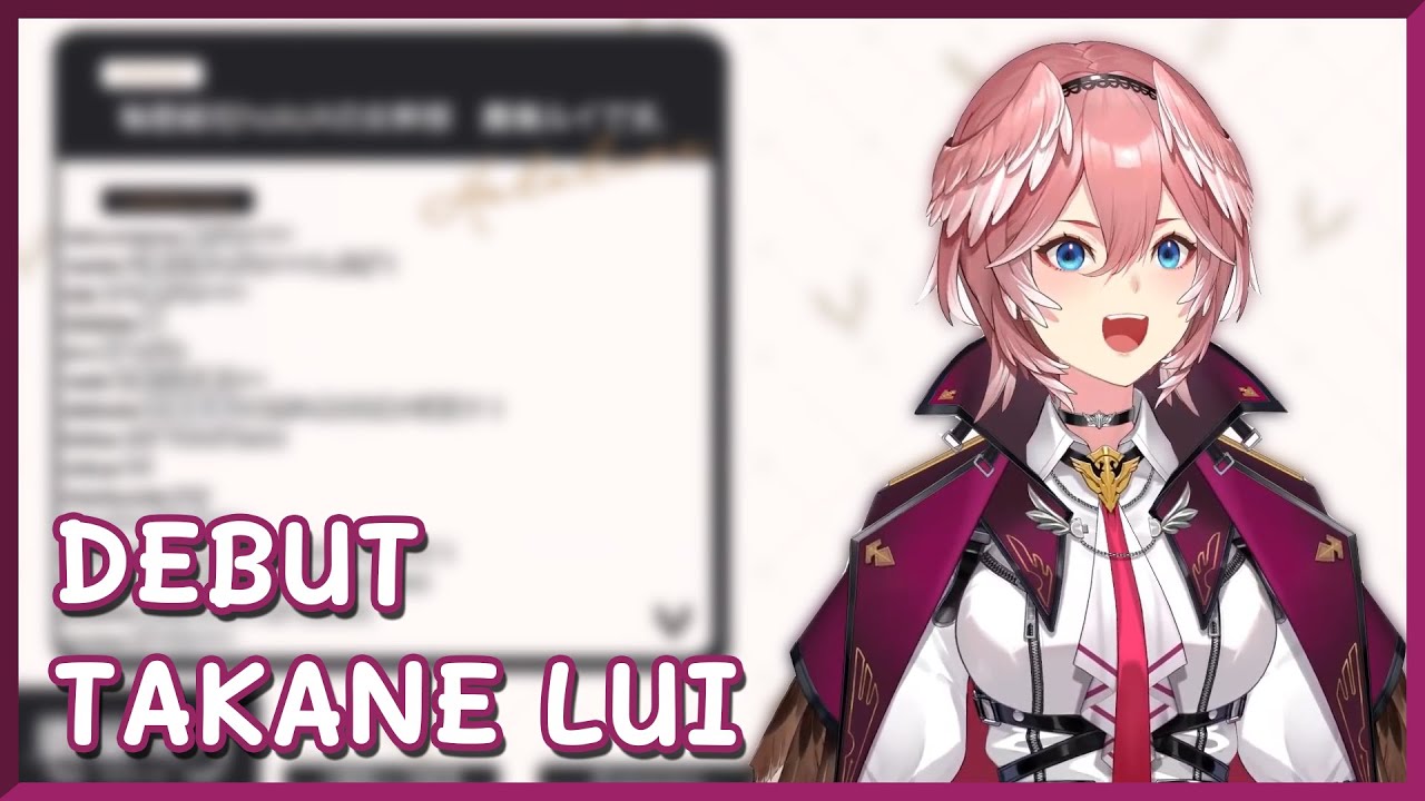 HoloX Debut - Takane Lui Highlights Sub Indonesia【 Takane Lui/Hololive ...