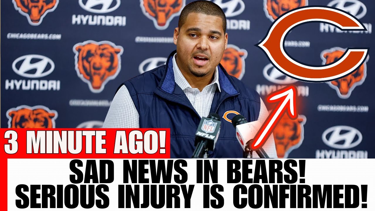 🚨URGENT! SAD NEWS IN BEARS! INJURY TAKES STAR OUT OF THE SEASON, FANS ...