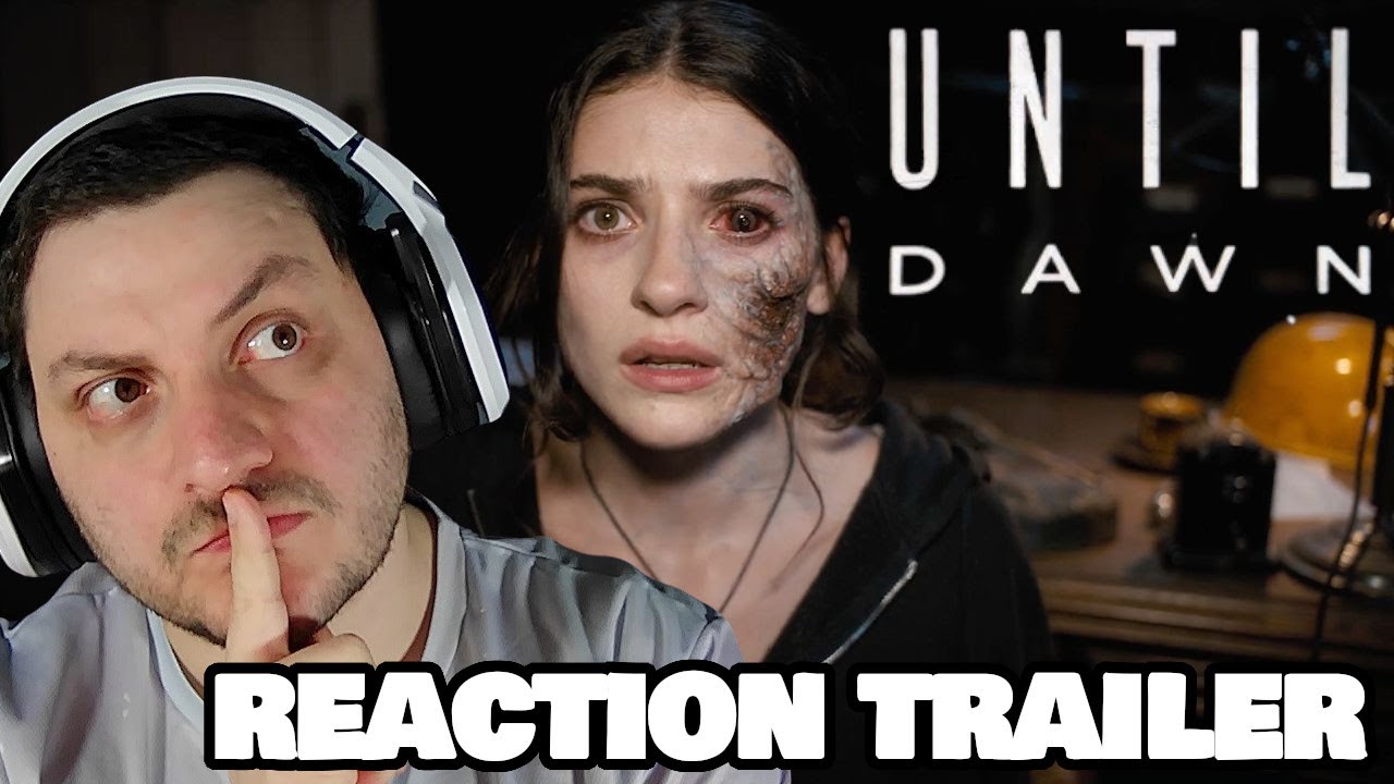 Reaction TRAILER Until Dawn !!! - YouTube