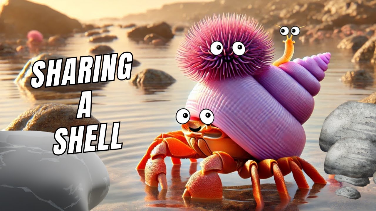 Sharing a Shell 🐚 #kidsstories #childrensbook #readaloud #kidslearning ...