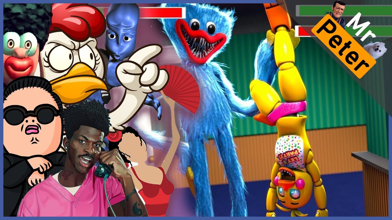 Ѕuреrmіх 🔹 FNАF vѕ Роррy Рlаytіmе - YouTube