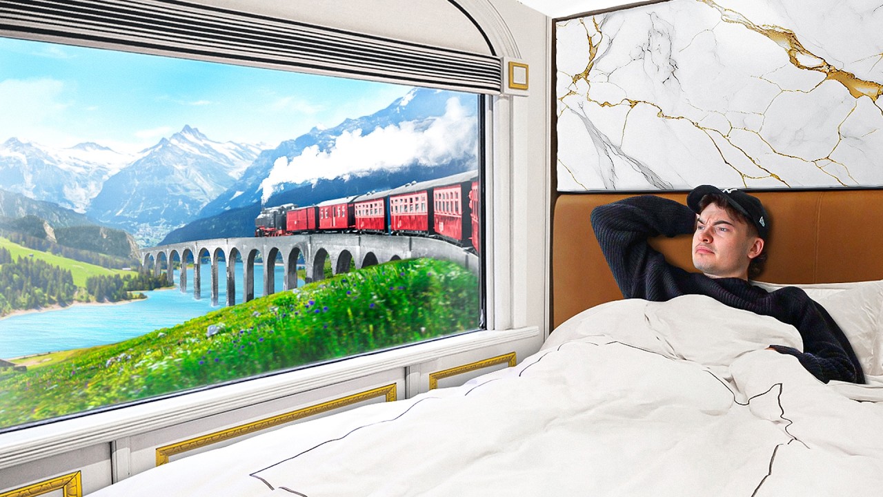 100 Hours On World's Most Luxurious Train - YouTube