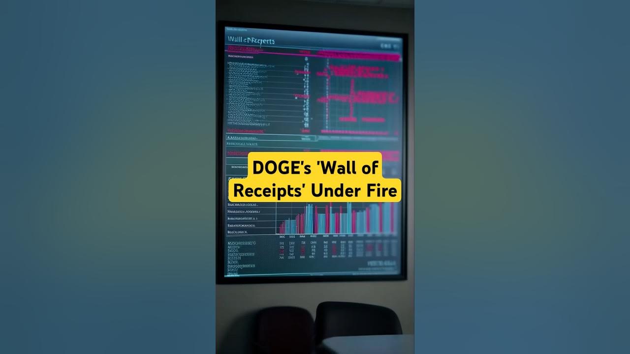 DOGE's 'Wall of Receipts' Under Fire - YouTube