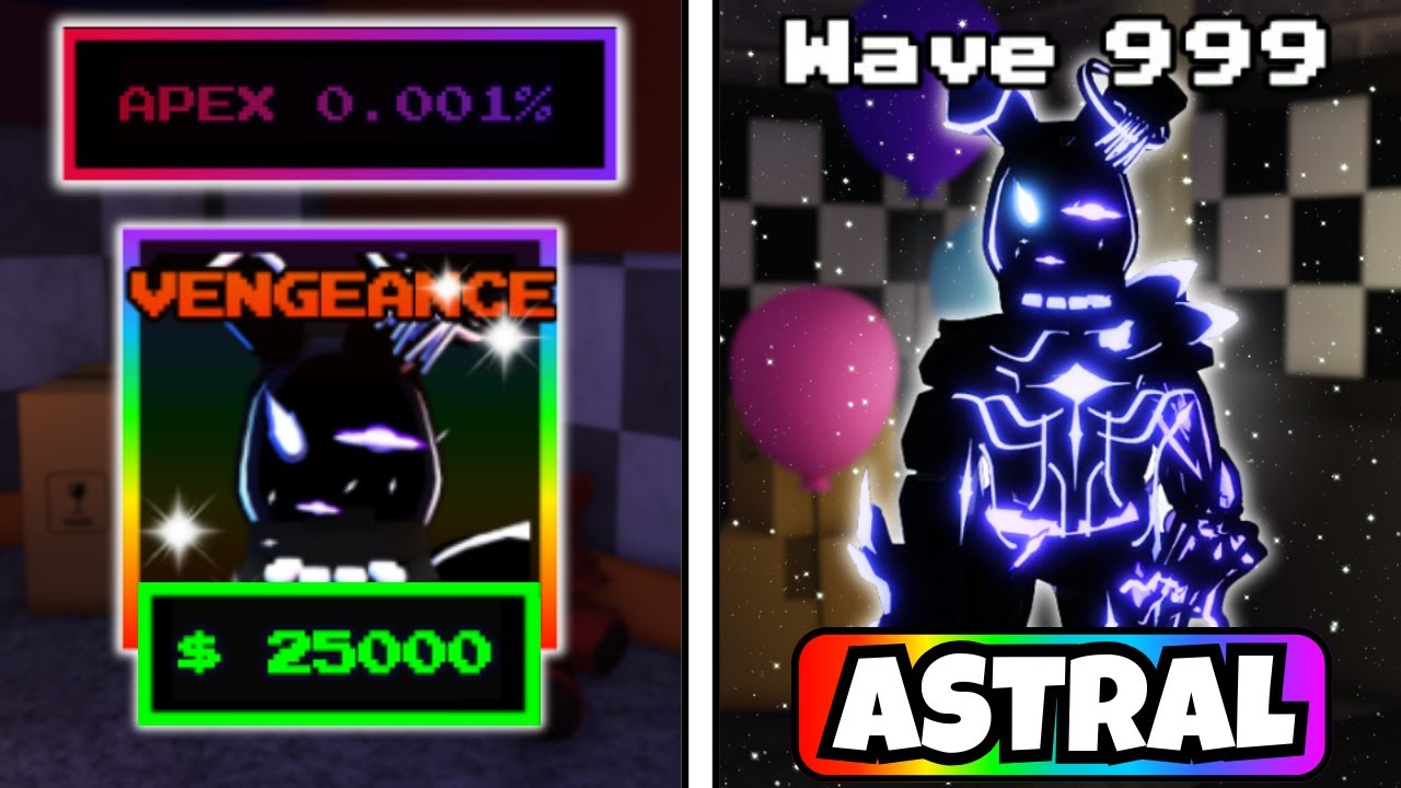 BUFFED ASTRAL BONNIE VS ENDLESS MODE.. (Five Nights TD) - YouTube