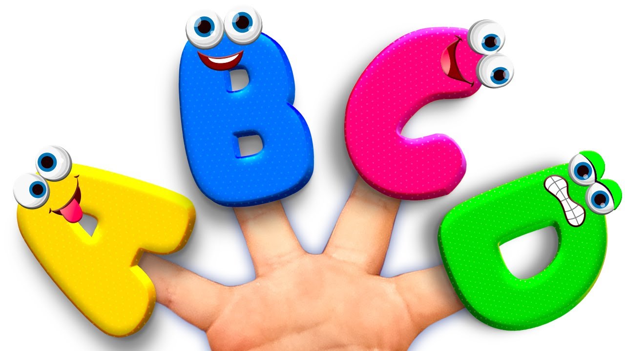 ABC alphabet song with Finger family | Kids Songs And Nursery Rhymes ...