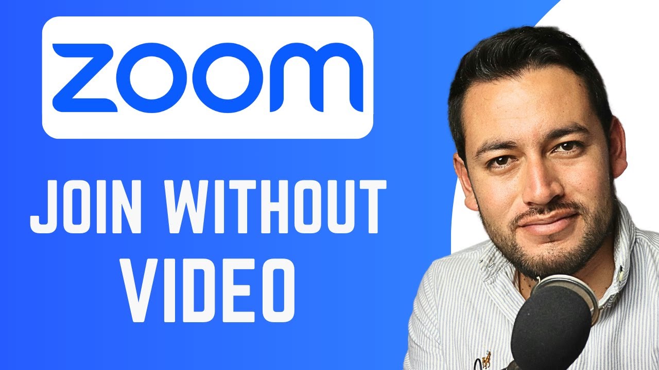 How To Join Without Video on Zoom | join Zoom with camera off | Zoom ...