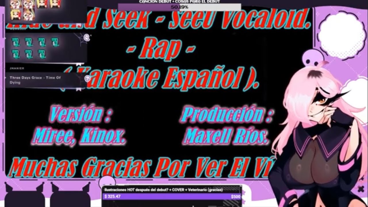 NeneEfthy Canta "Hide and Seek ~ Seeu Vocaloid. ~Rap~ - YouTube