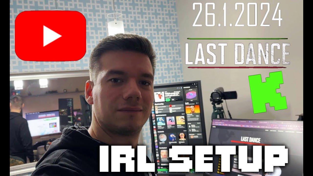 IRL SETUP na LAST DANCE + PROGRAM - www.DEV1.live - YouTube