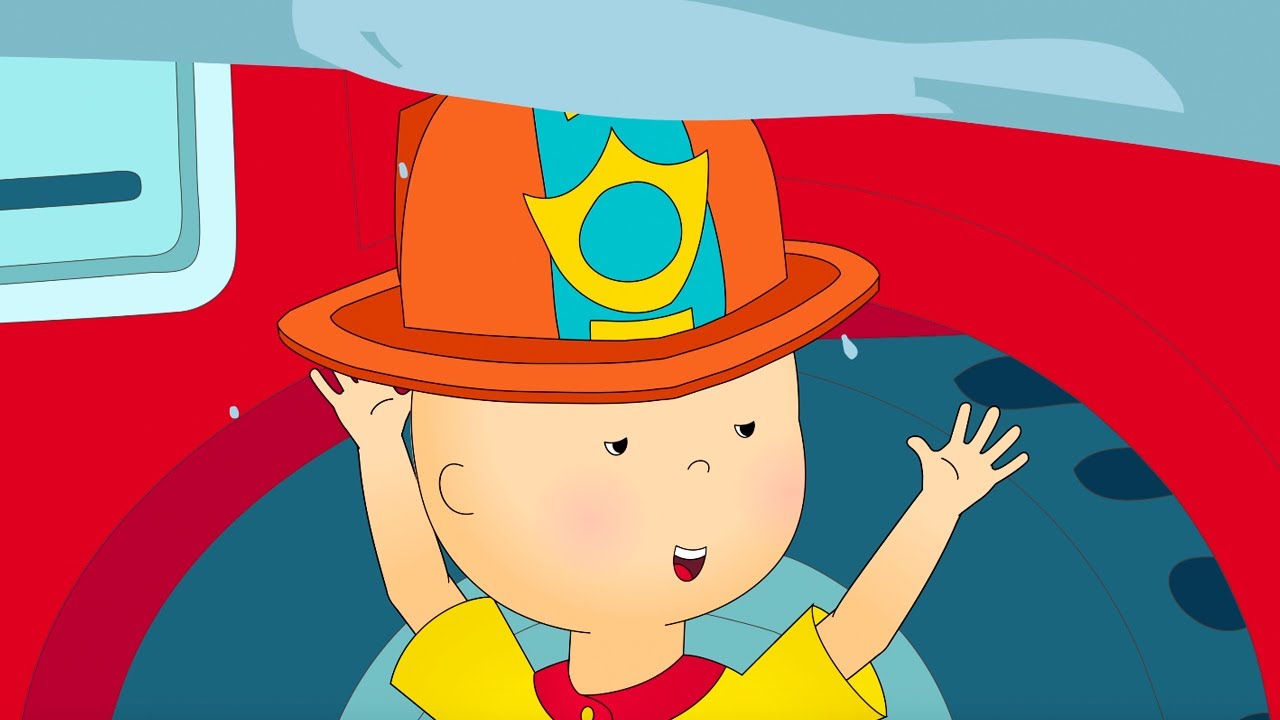 Feuerwehrmann Caillou | Die Neuen Abenteuer von Caillou | Caillou auf ...