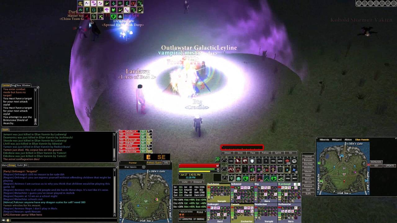 DAoC Hero vs Mid Tankish 4/4 2016/06/17 - YouTube