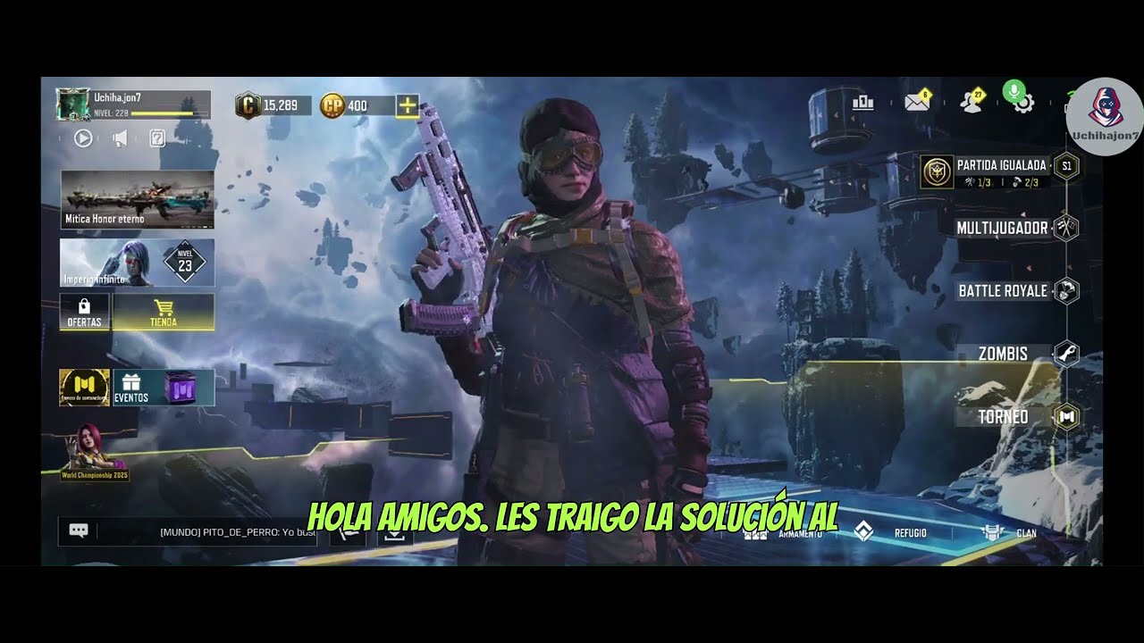 Solución partidas para Torneo World Championship 2025 de COD Mobile ...
