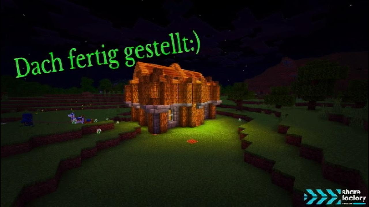 |Dach fertig gestellt|#245 Let's Play Minecraft PS5 - YouTube