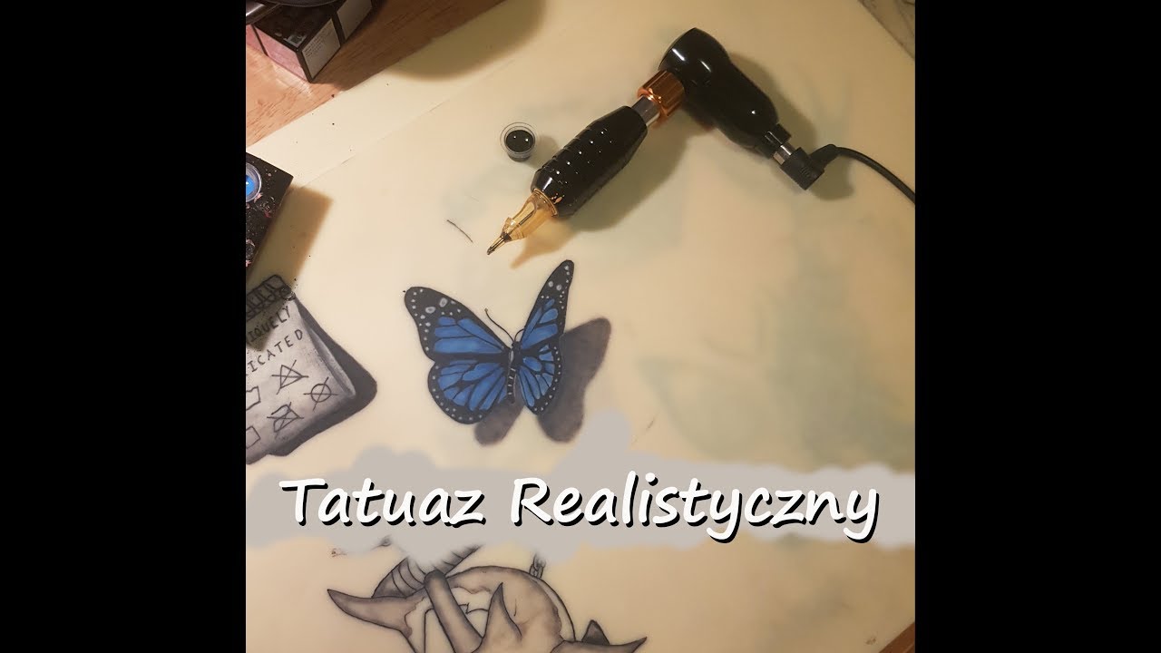 Kurs Tatuowania #18 Tatuaz realistyczny / 3D Tattoo - YouTube