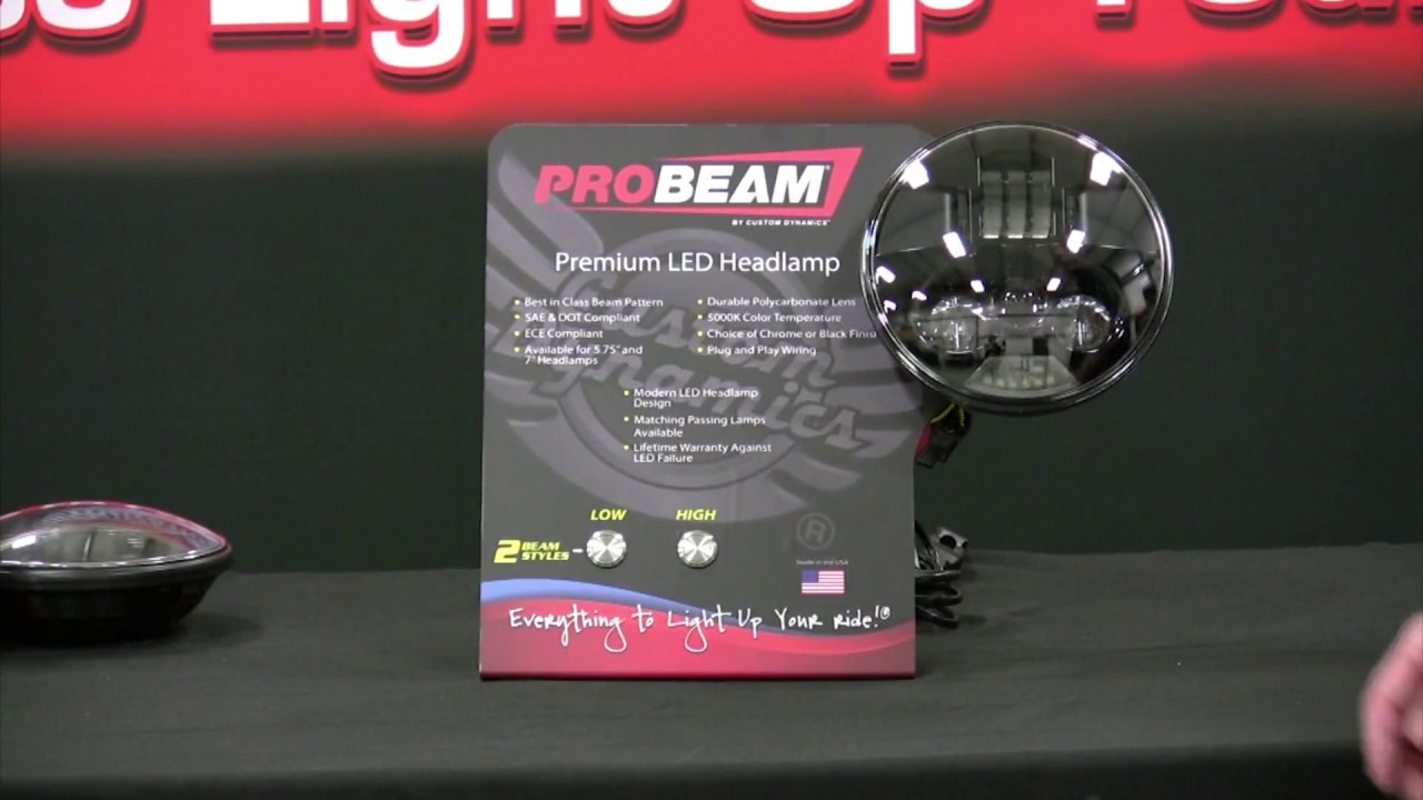 Training: Custom Dynamics ProBEAM Motorcycle LED Headlight Education ...