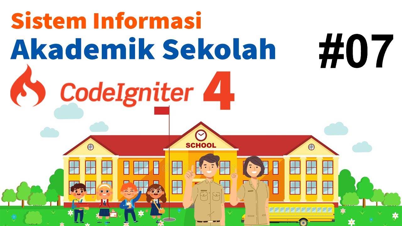 07 Membangun SIAKAD Sekolah Codeigniter 4 - Jurusan Part 1 - YouTube