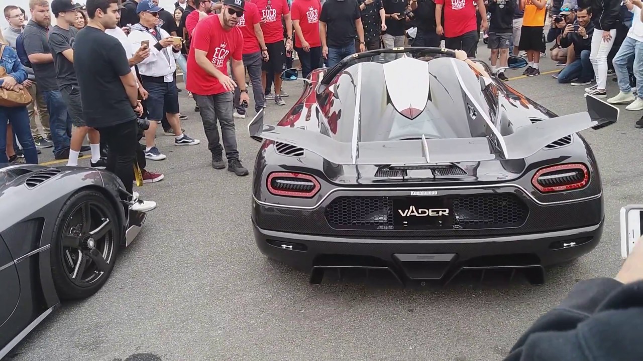 VADER Koenigsegg Agera FE Hypercar Monterey Car Week 2018 - YouTube