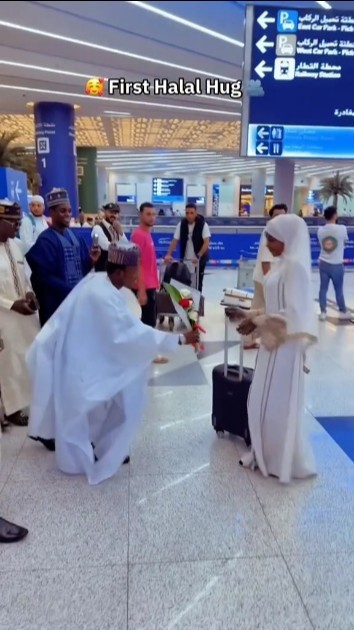 First Halal Hug #trending #viral #shorts - YouTube