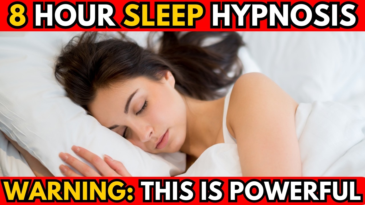 8 Hour Sleep Hypnosis: Hack Your Brain for Success - YouTube