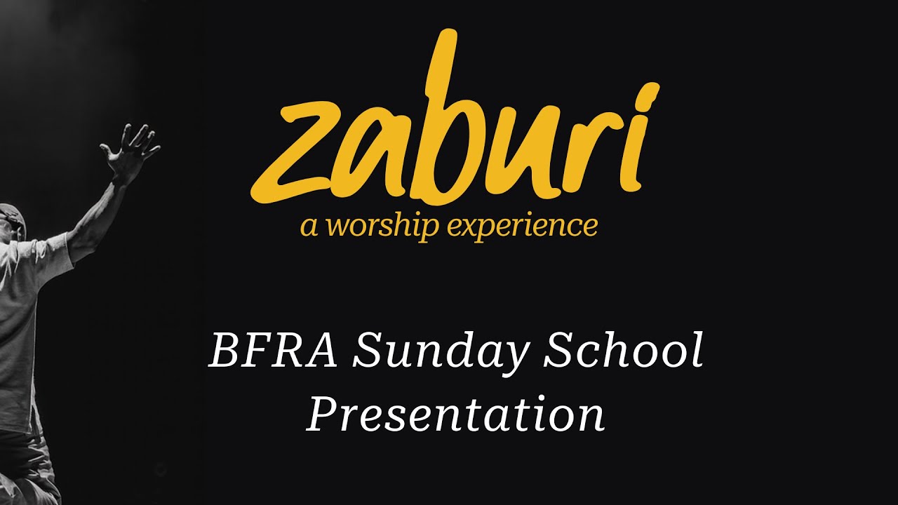 BFRA Sunday School Presentation - YouTube