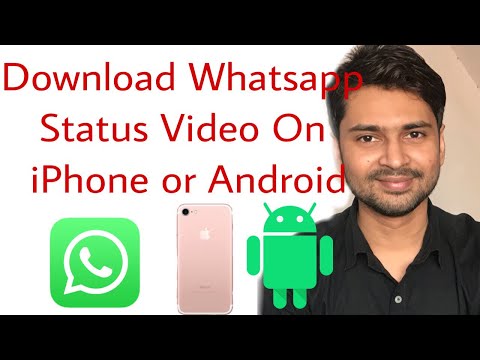 How to download whatsapp status video in iphone without JAILBREAK  | Whatsapp video status download