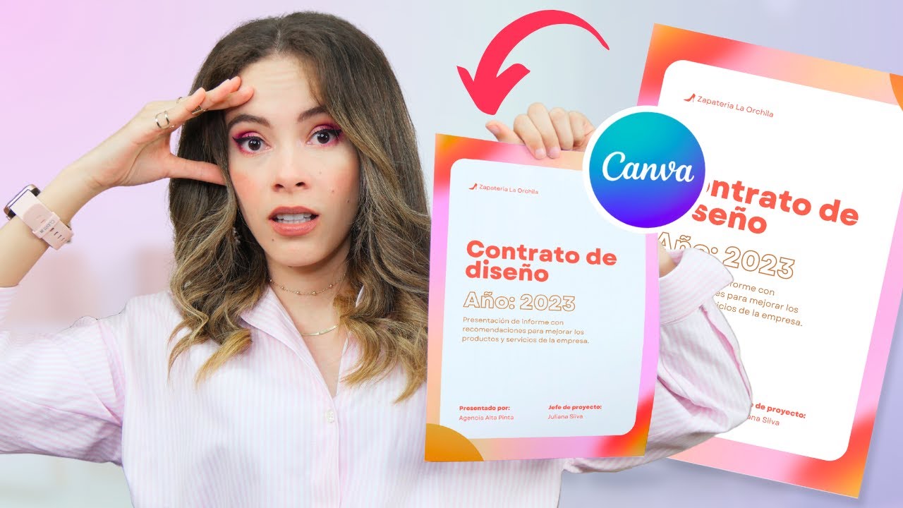 Crea un CONTRATO de diseño con la IA de CANVA - YouTube