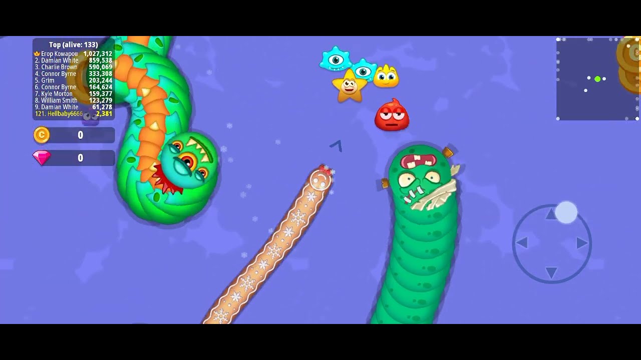Snake.io android/ios gameplay | Gameplay 🐍 #fun #android #ios #snake ...