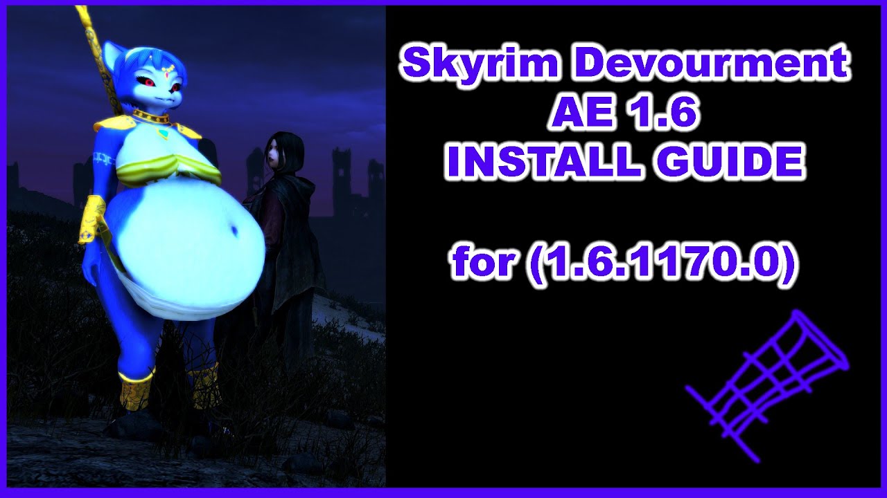 Skyrim Devourment AE 1.6 Install Guide (for 1.6.1170.0) - YouTube