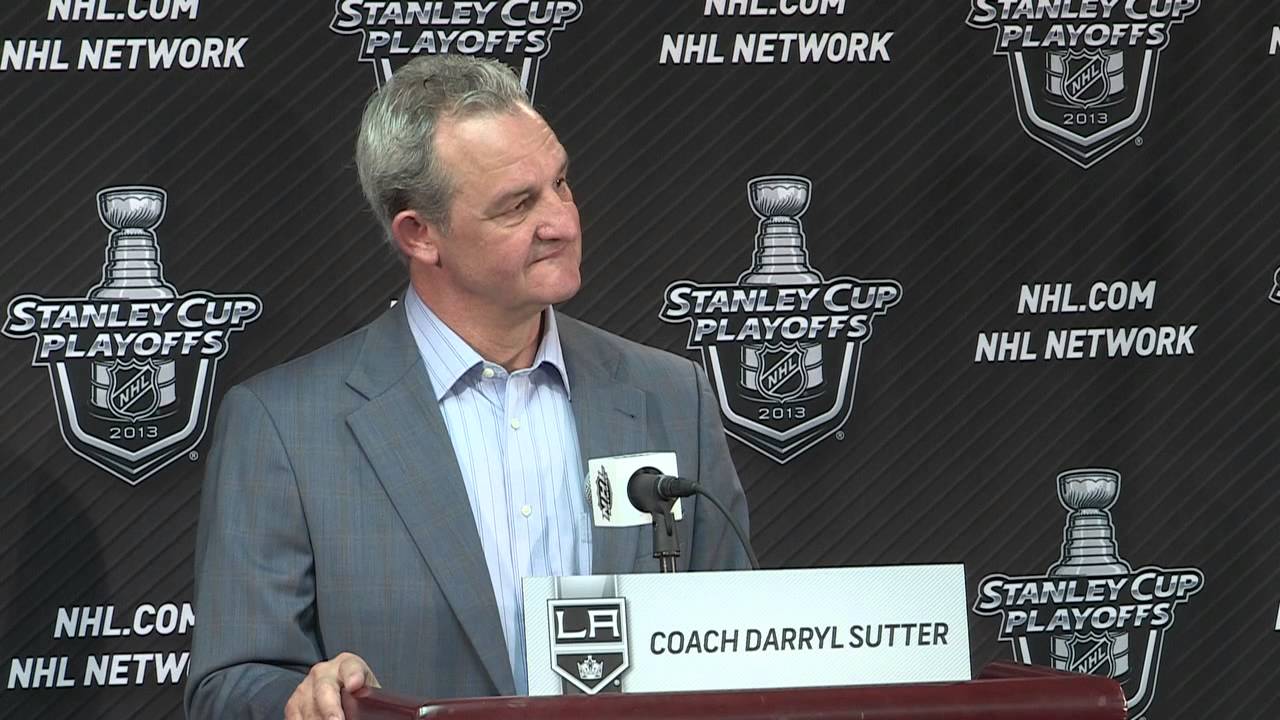 6/8/13 - Pre Game - Head Coach Darryl Sutter - YouTube