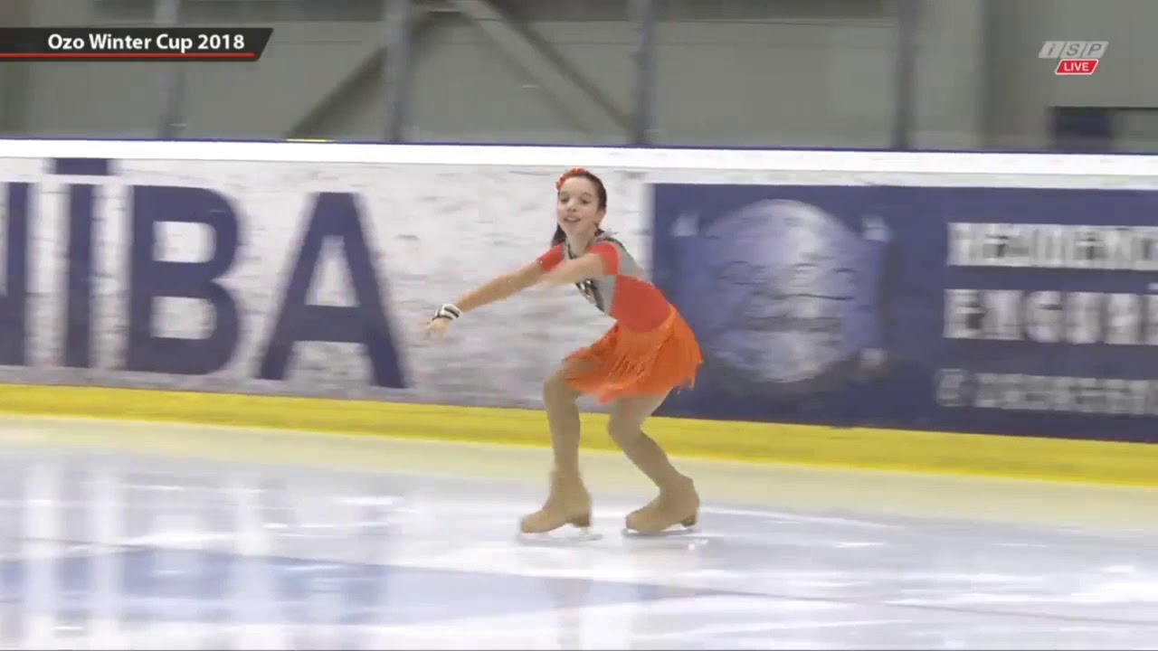 OZO CUP 2018 Marija Rinkmane - YouTube