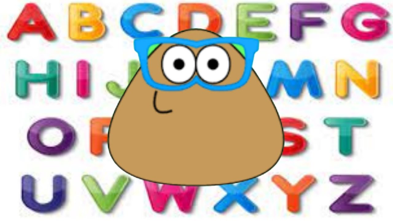 Pou:Teach the English alphabet with Pou - YouTube