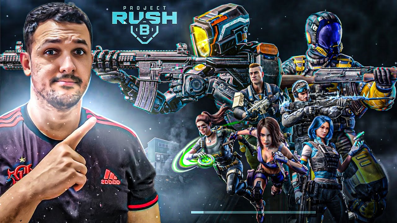 PROJECT RUSHB - ESSE FPS MOBILE 5v5 ME SURPREENDEU - YouTube