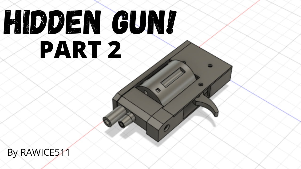 Assassin's Creed Hidden GUN! Build PART 2! (Finishing the model) By ...