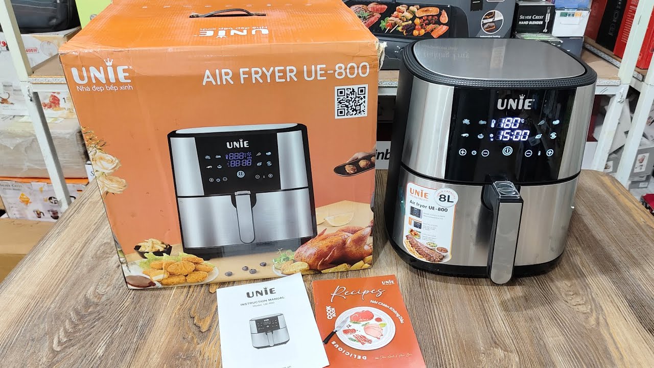 UNIE Air Fryer 8L capacity, high quality large size air fryer with ...