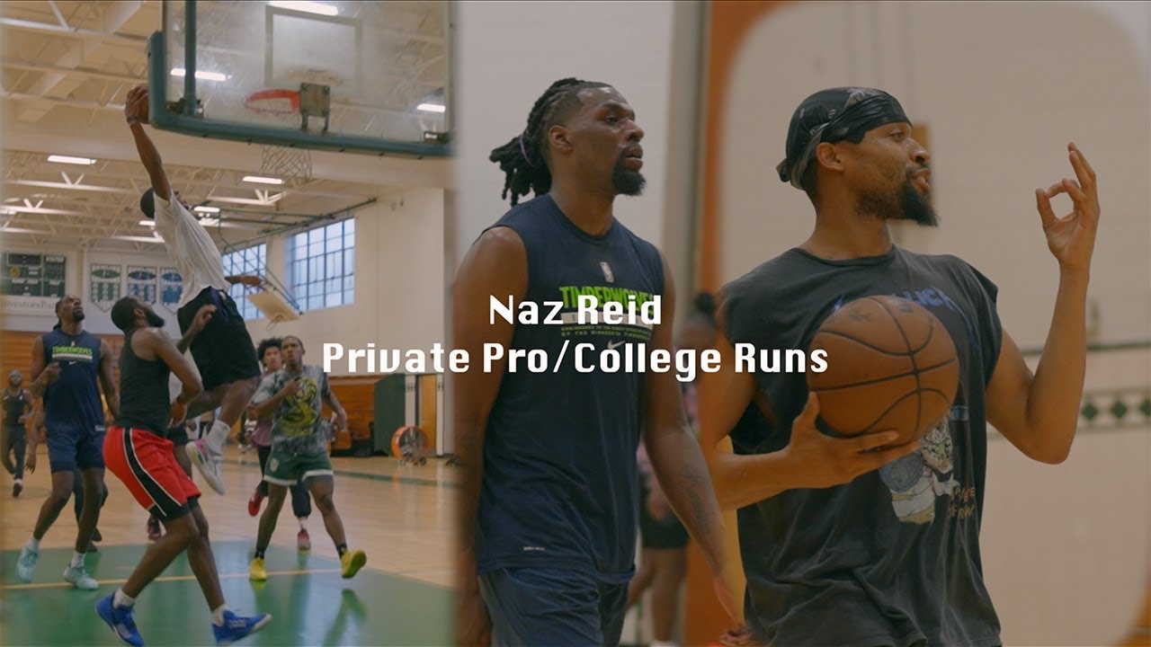 Jersey Popped Out!🔥 Naz Reid Pro Runs feat. Ron Harper, Filayy, Isaiah ...