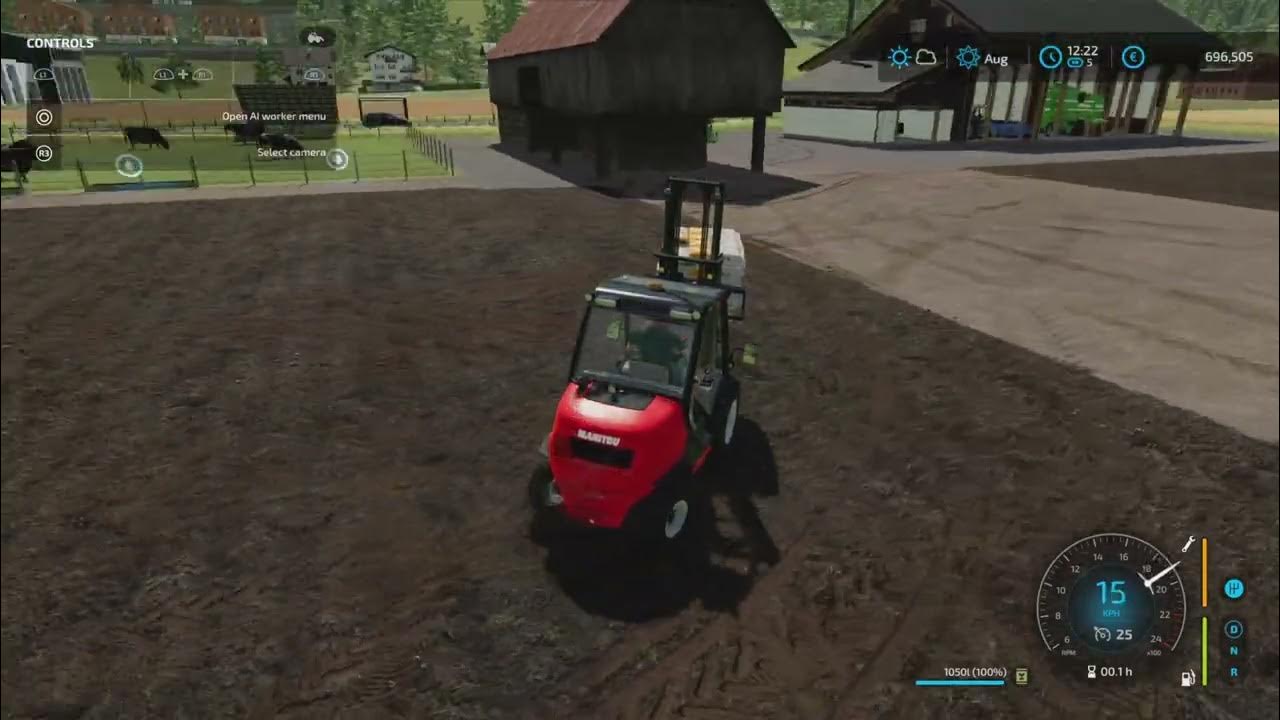 Farming Simulator 22 on crack - YouTube
