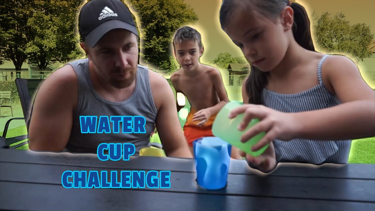 WIE WINT DE WATER CUP CHALLENGE ?? | KidsToys - YouTube