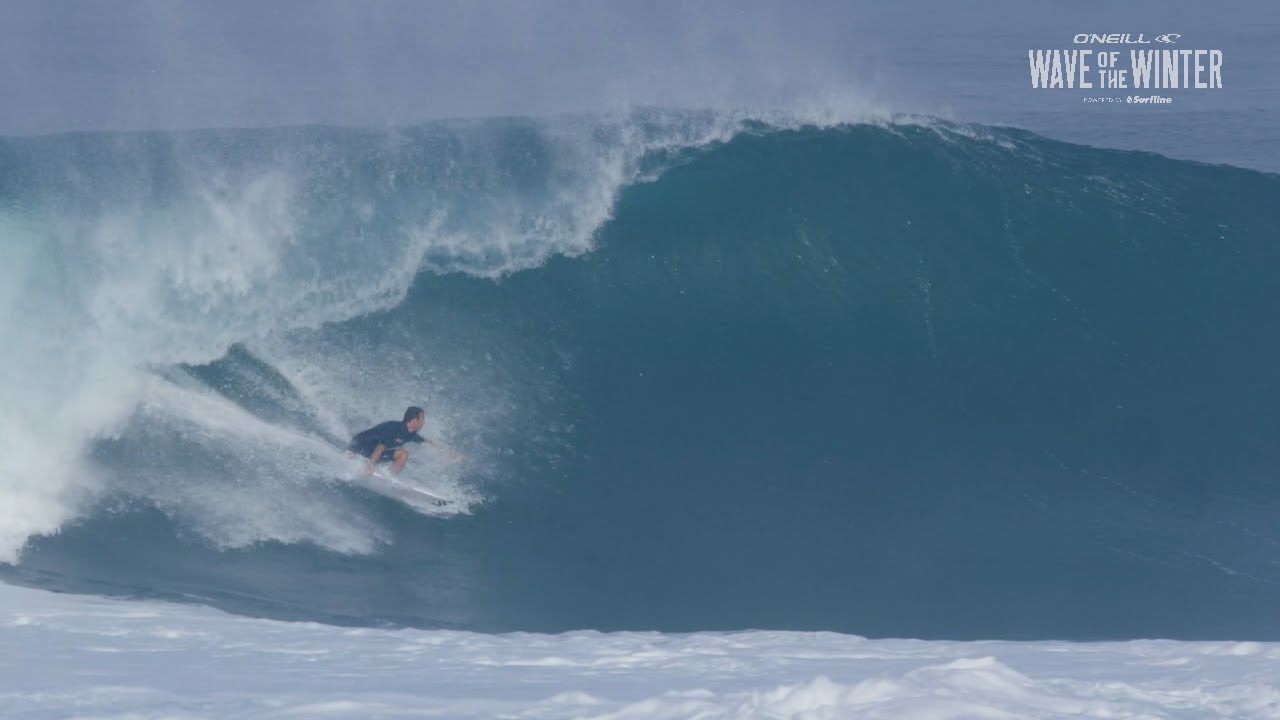 Tyler Newton at Pipeline, January 14, 2019 | Wave 3 - YouTube