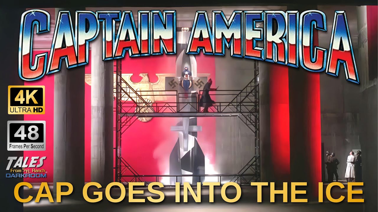 CAPTAIN AMERICA 1990: Cap Goes Into the Ice (Remastered to 4K/48fps ...