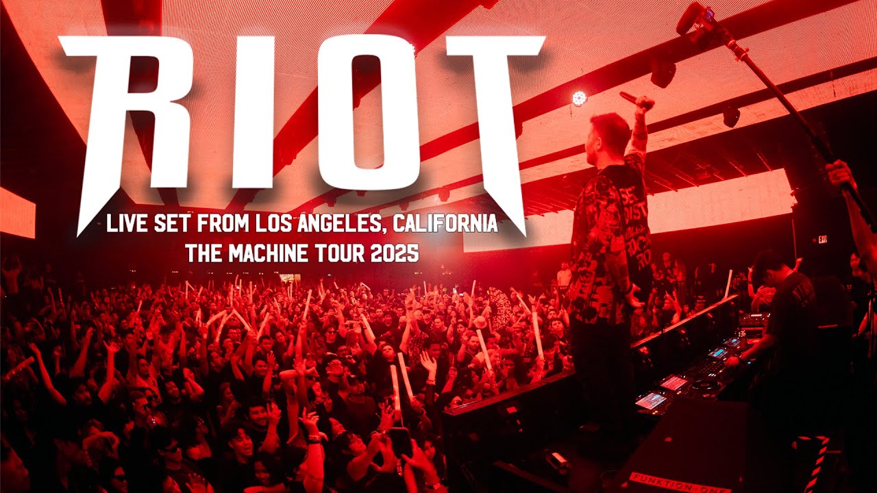 RIOT LIVE SET @ THE MACHINE TOUR - YouTube