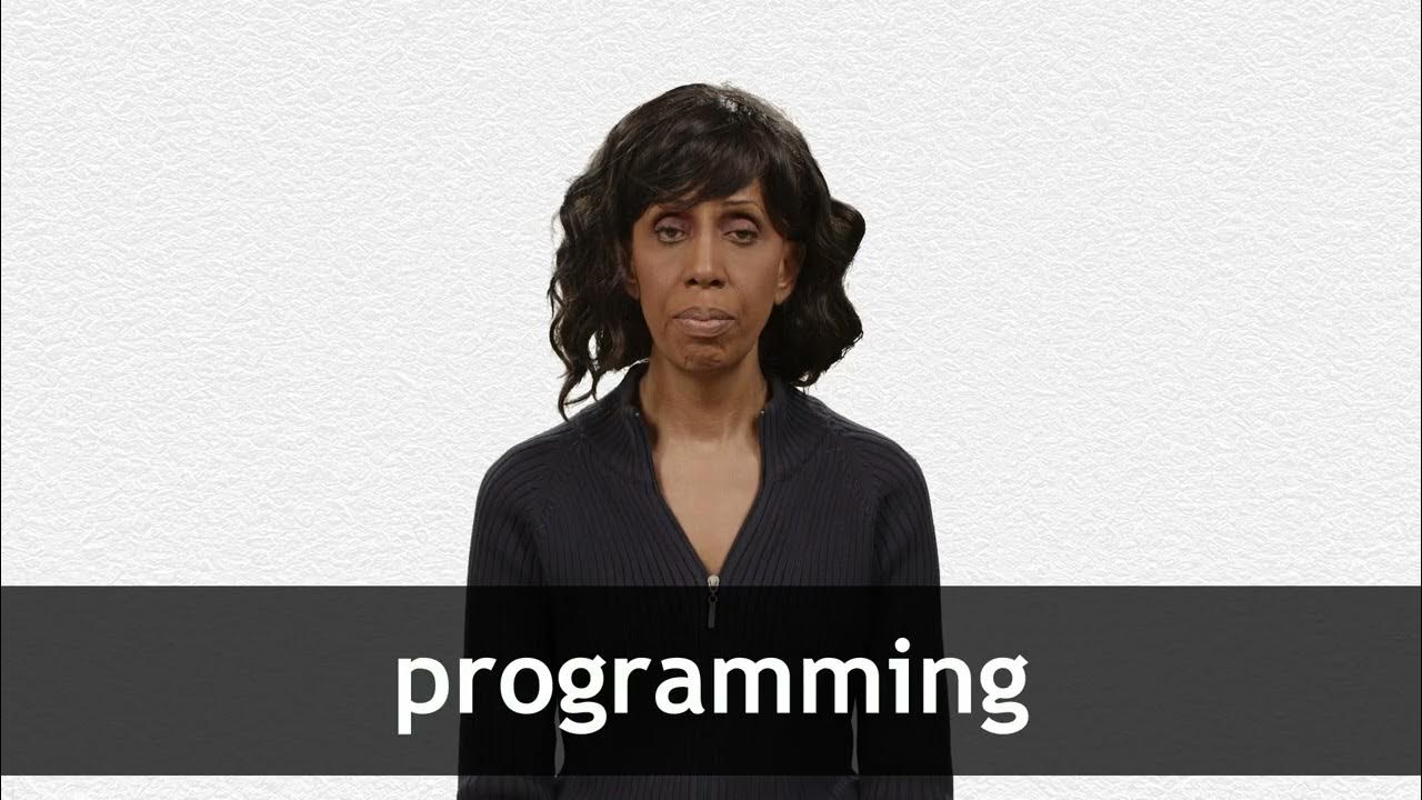 How to pronounce PROGRAMMING in American English - YouTube