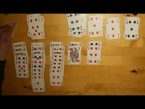How To Play Solitaire Using Real Cards