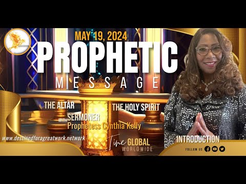 Prophetess Cynthia Kelly Introduction to Message - YouTube