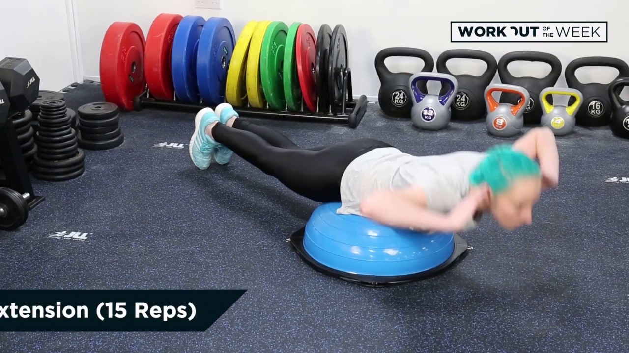 Workout of the Week - Maze Balance Trainer - YouTube