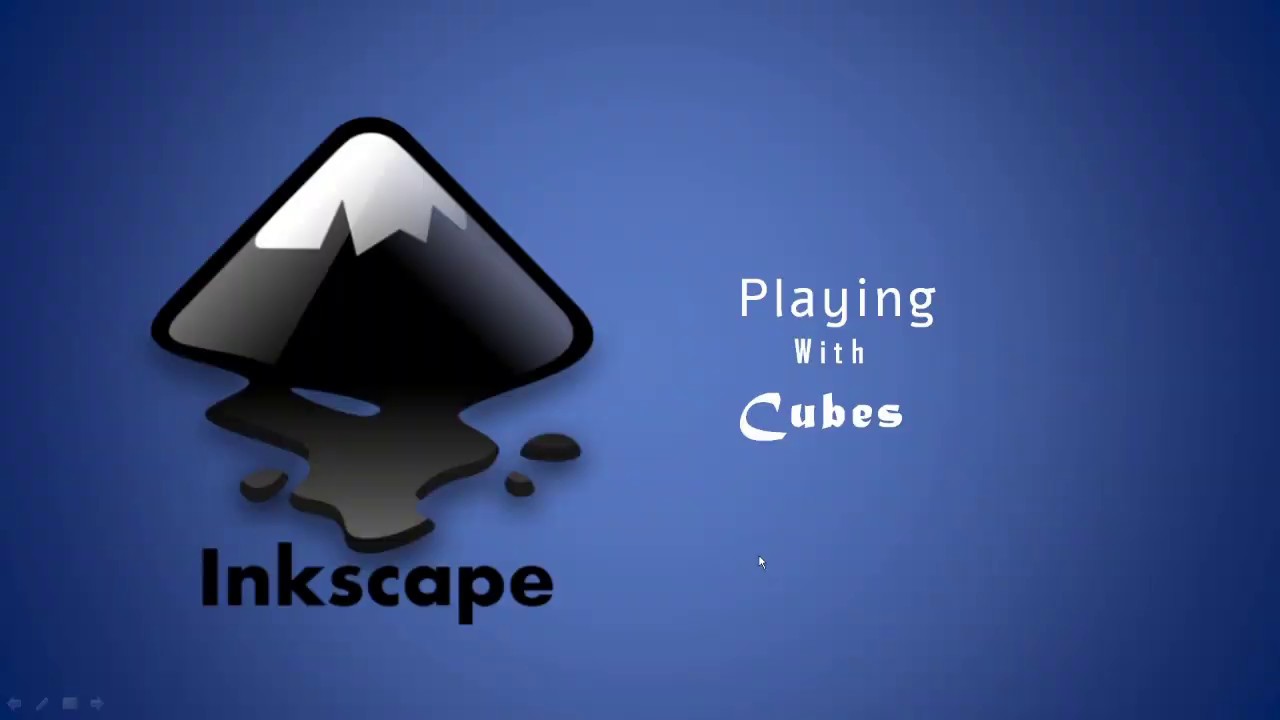 Cubes Pattern in Inkscape editor - YouTube