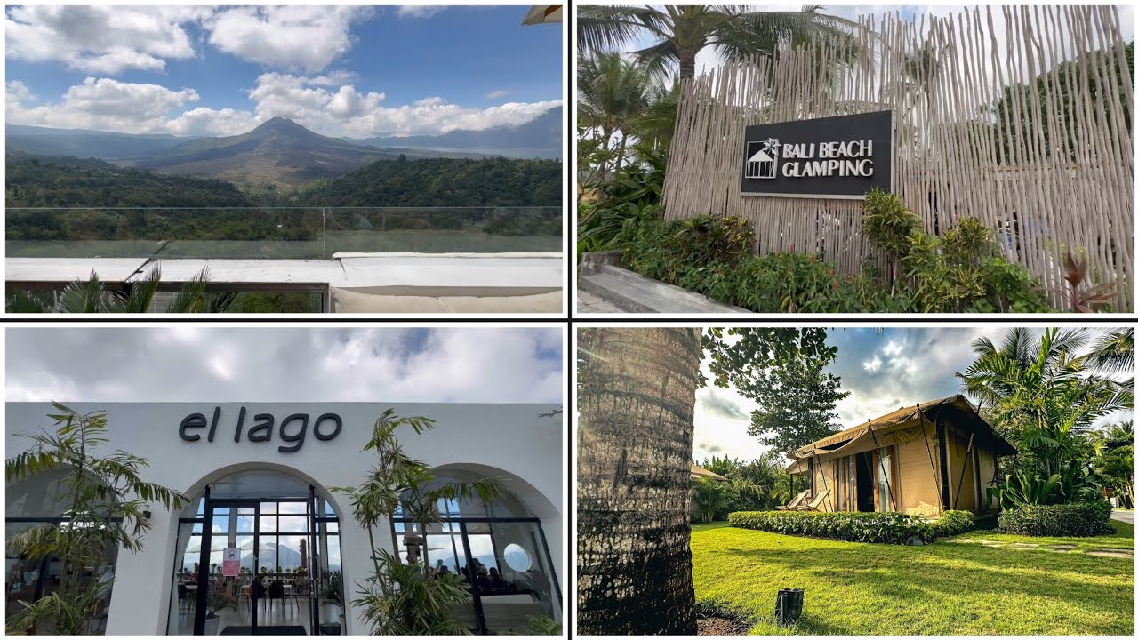 BALI VLOG - Day 2 | Perjalanan ke El Lago Cafe Kintamani dan Bali Beach ...