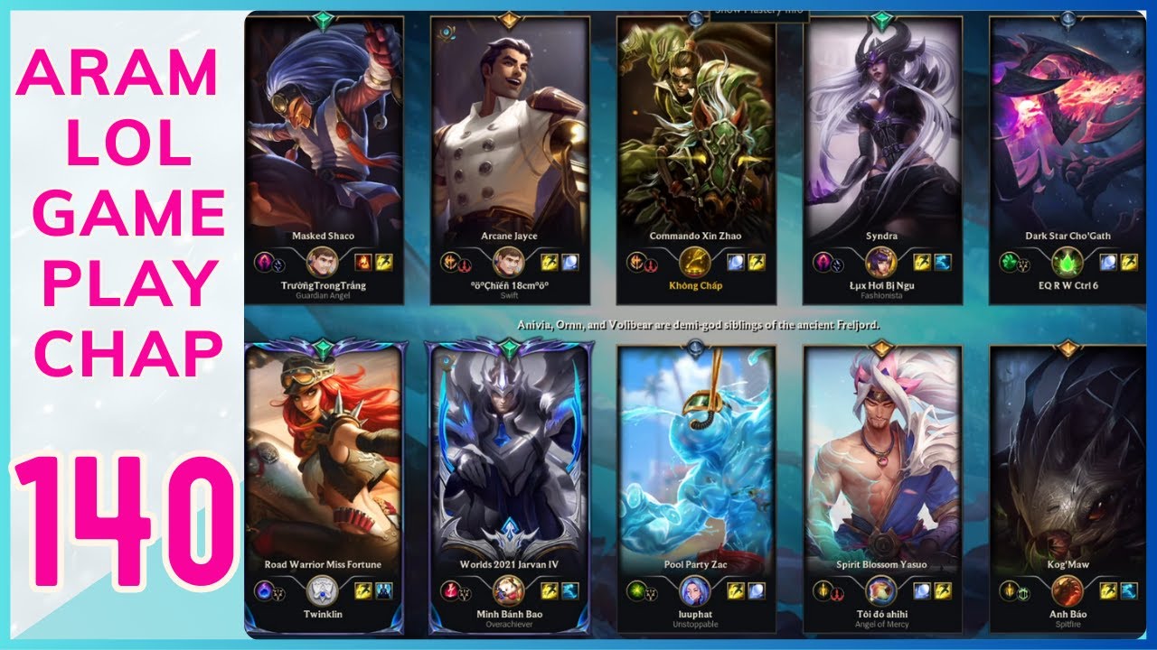 |Ep 140 | Aram League of Legends NewBie Gameplay [2023] - YouTube